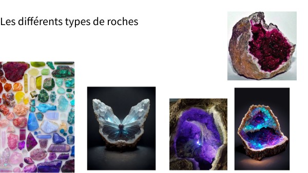Les types de roches