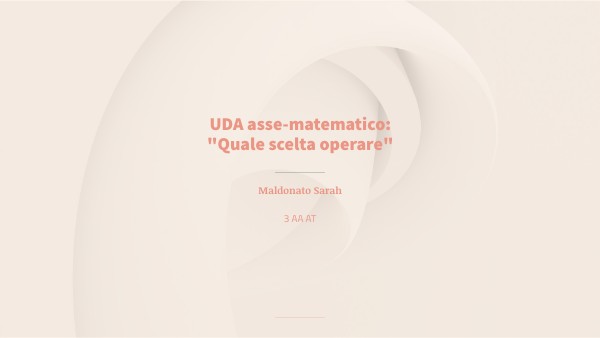 UDA asse matematico 2024 | Genially