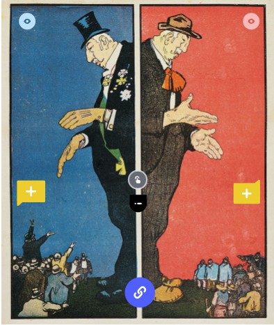 vignetta propagandistica Giolitti