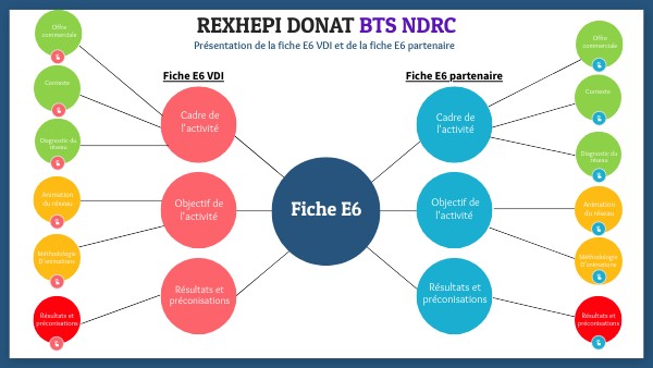 Fiche e6 partenaire et VDI | Genially