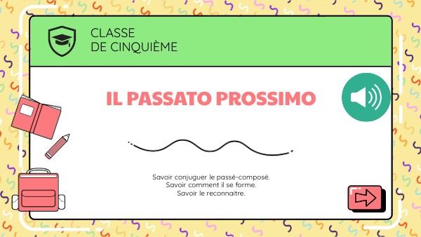 Il passato prossimo | Genially