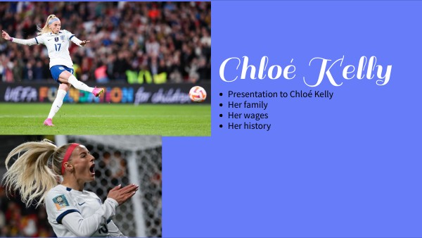 présentation chloé kelly