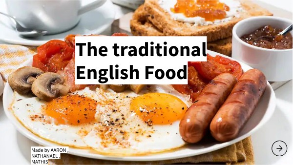 The traditional English Food [PRIVÉE]