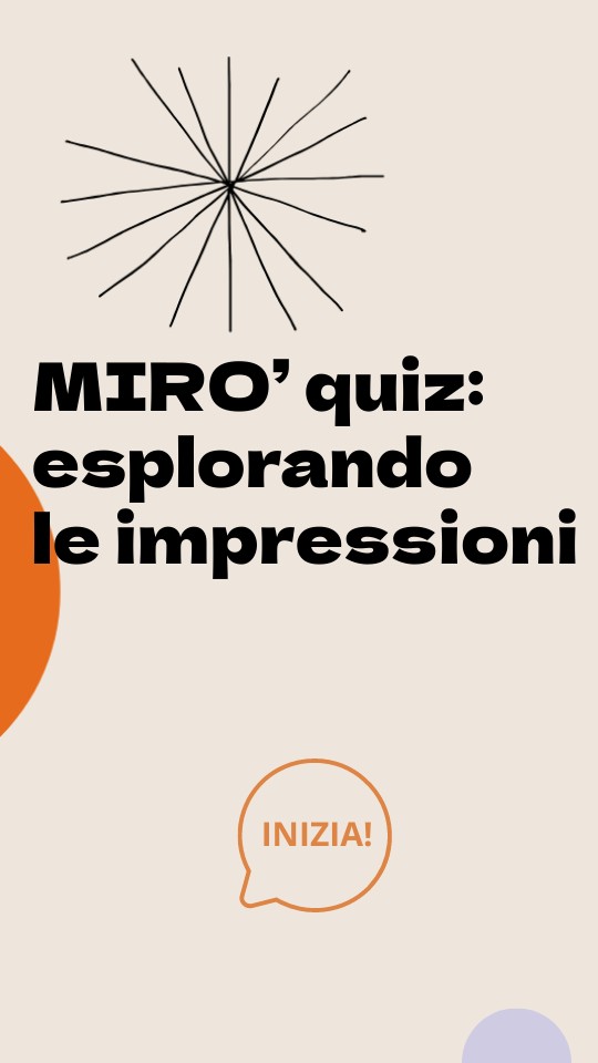 Quiz Miró cellulare | Genially