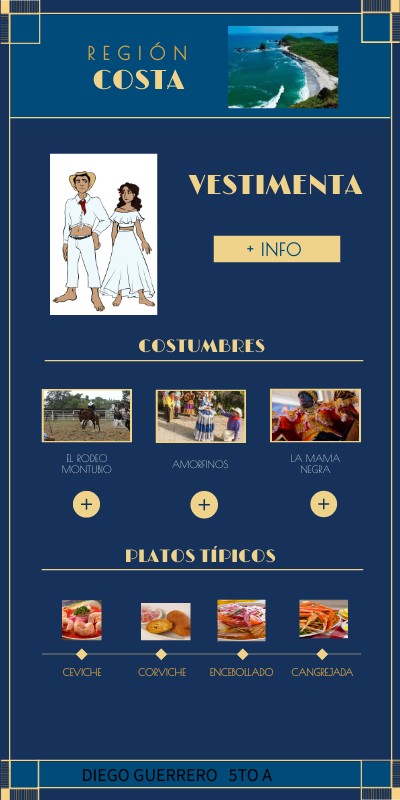 Región costa y sierra | Genially