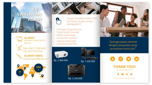 UNIVERSITY TRI-FOLD BROCHURE | Genially