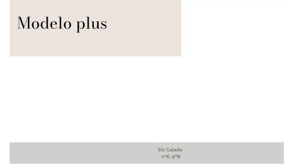 Modelo plus | Genially