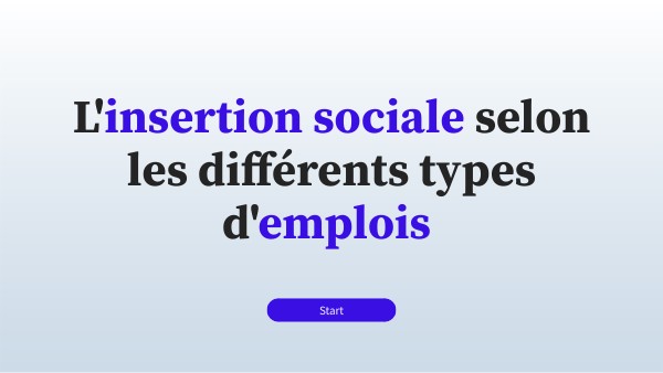 Présentation interactive basique | Genially