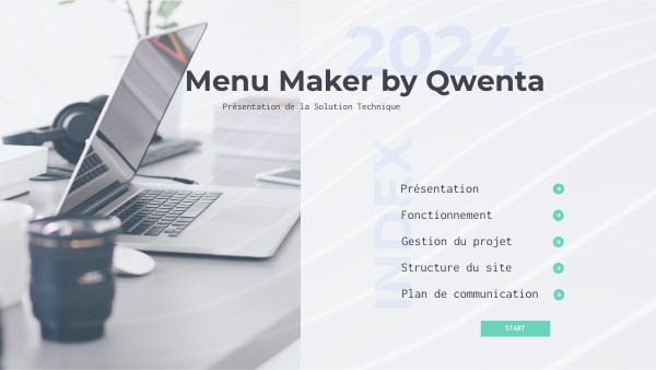 Menu Maker by Qwenta - Présentation Finale | Genially