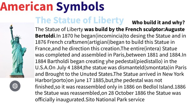 The Statue of Liberty | Genially