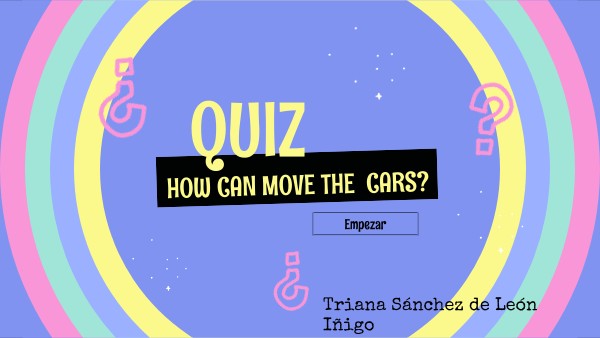 Quiz of cars