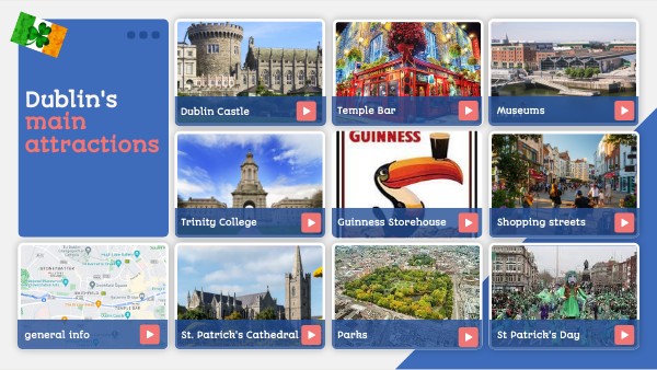 Dublin's main attractions | Genially