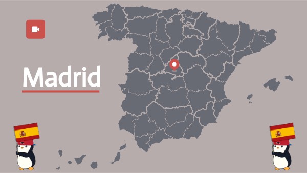 Madrid, la capitale della Spagna.