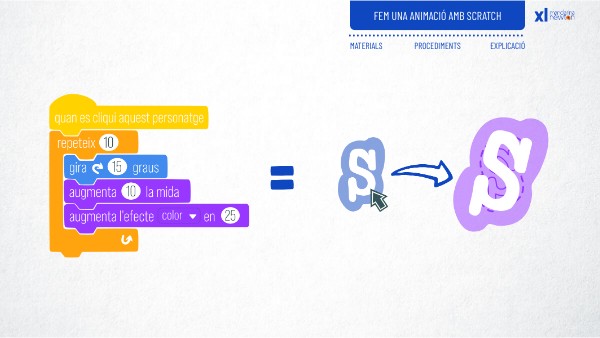 EI6tic 17 Fem una animació amb scratch