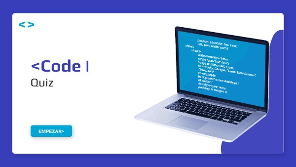 QUIZ CODE | Genially