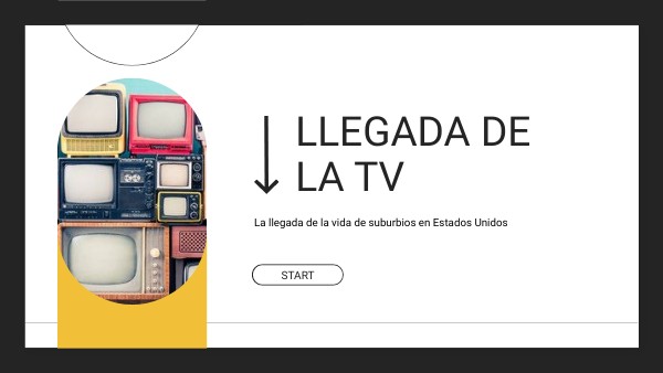Llegada de la tv animacion | Genially