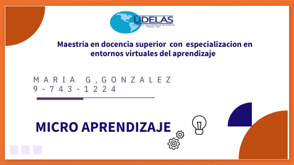 MICRO APRENDIZAJE | Genially