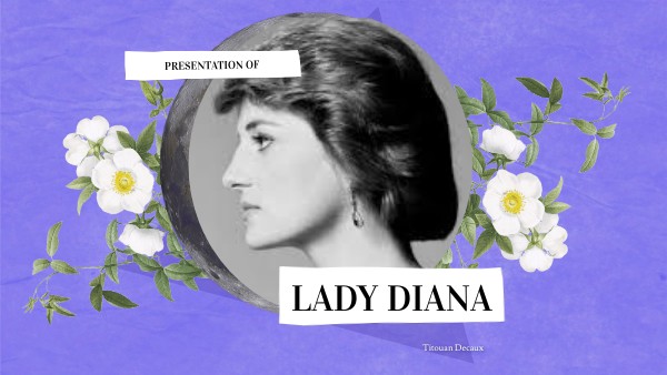 Presentation Lady Diana | Genially