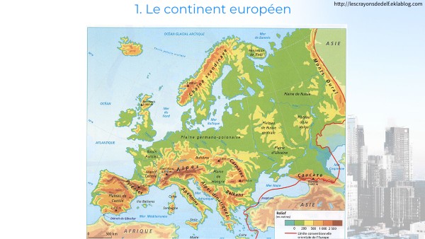 1 - Le continent Europe