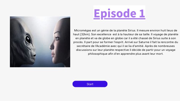 Présentation interactive basique