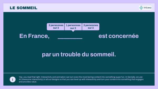 Compléter la phrase