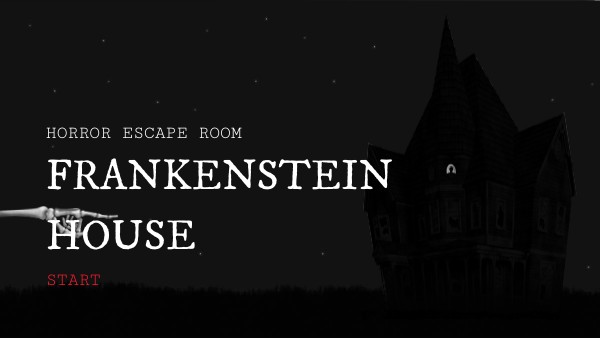 FRANKENSTEIN ESCAPE ROOM