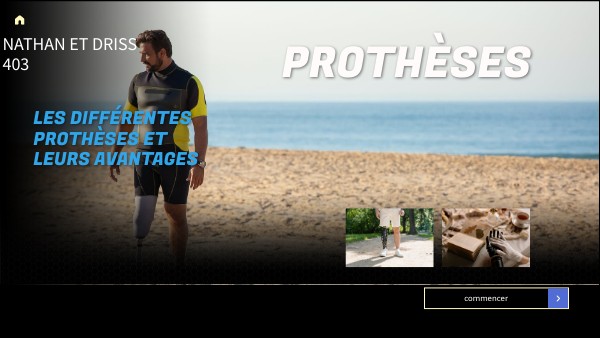 les prothèses | Genially