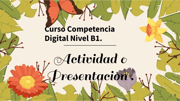 presentación curso competencia digital | Genially