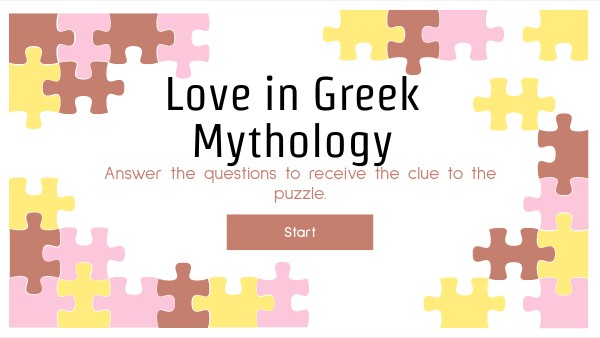 Love in the Greek Myths