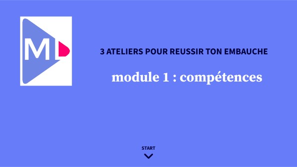 module 1 - Compétences | Genially