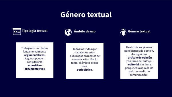 Género textual | Genially