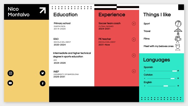 CV COMPACT | Genially
