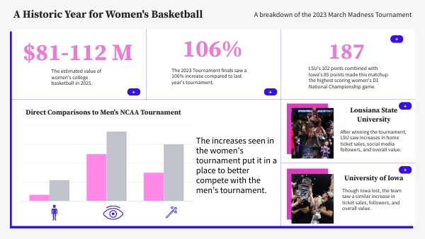 Basic Interactive Dashboard | Genially