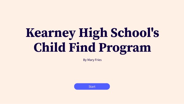 Child Find | Genially