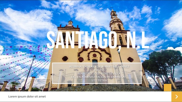 PRESENTACIÓN SANTIAGO NUEVO LEÓN