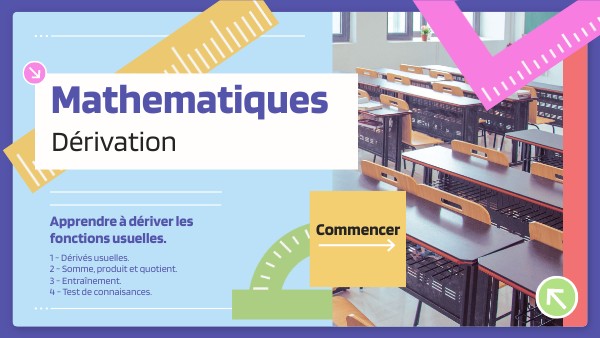 Dérivé de fonctions usuelles