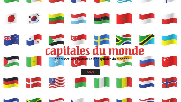 Quiz capitales du monde | Genially