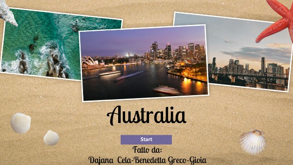 Presentazione Australia | Genially