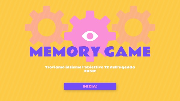 MEMORY GAME-Agenda 2030 | Genially
