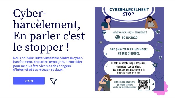 Cyber-harcèlement | Genially