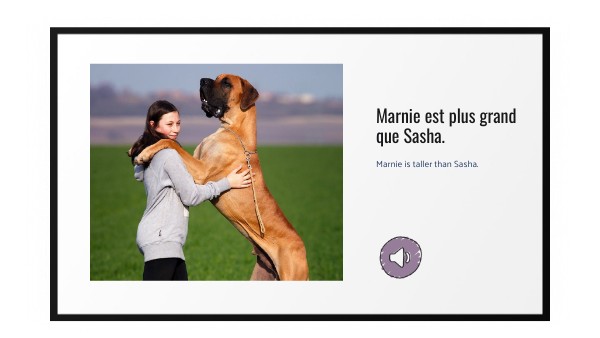 Comparaison | Genially