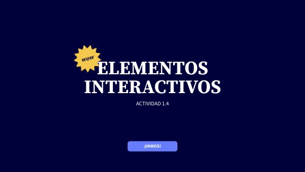 elementos interactivos | Genially