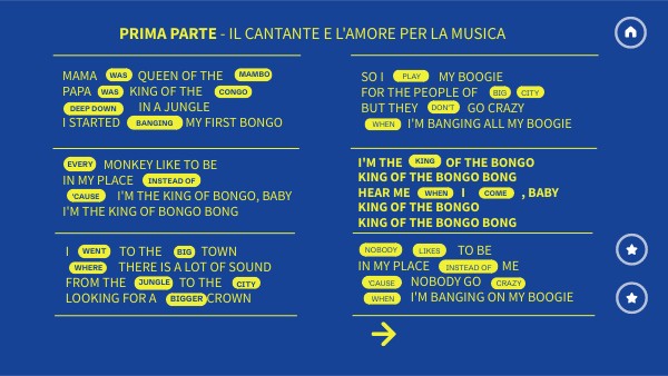 Bongo Bong - Analisi del testo