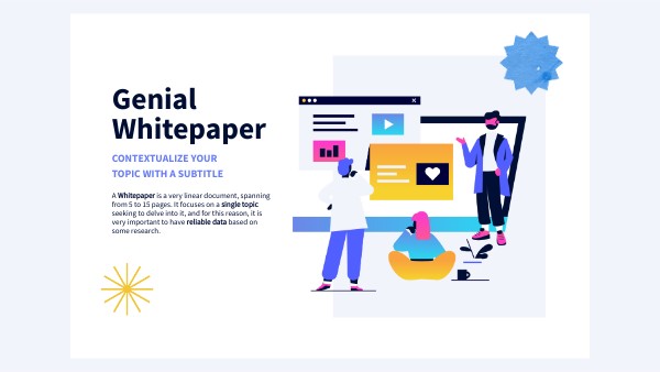 White Paper Geniale | Genially