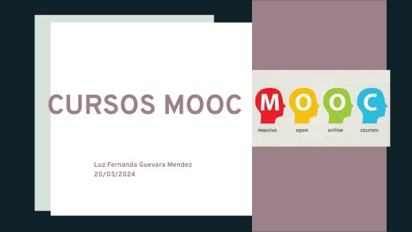CURSOS MOOC | Genially