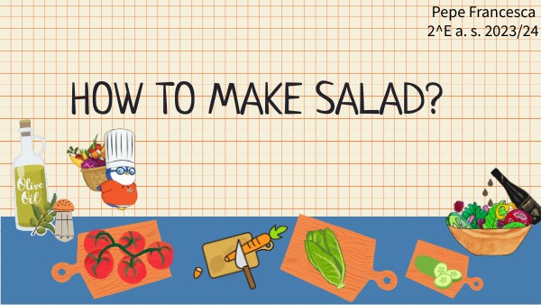 How to make salad? | Genially