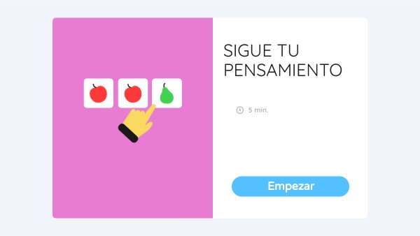 sigue tu pensamiento | Genially