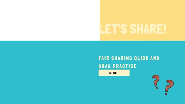 Fair Sharing Adventure | Genially