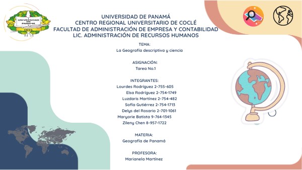 Presentación de Geografia | Genially