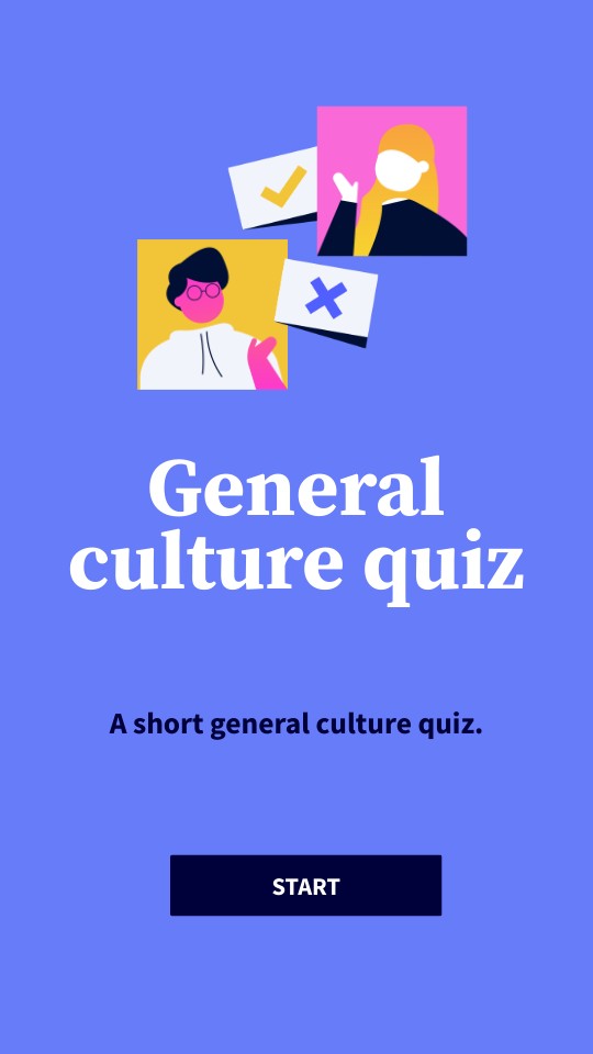 General knowledge quiz. | Genially